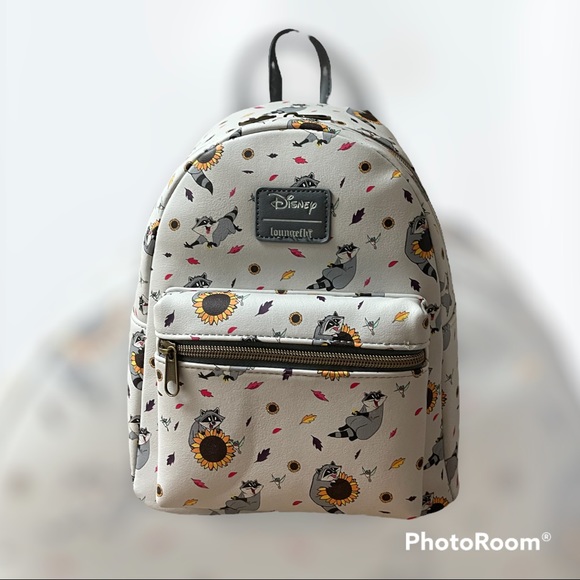 Loungefly | Bags | Loungefly Disney Pocahontas Meeko Sunflower Mini ...